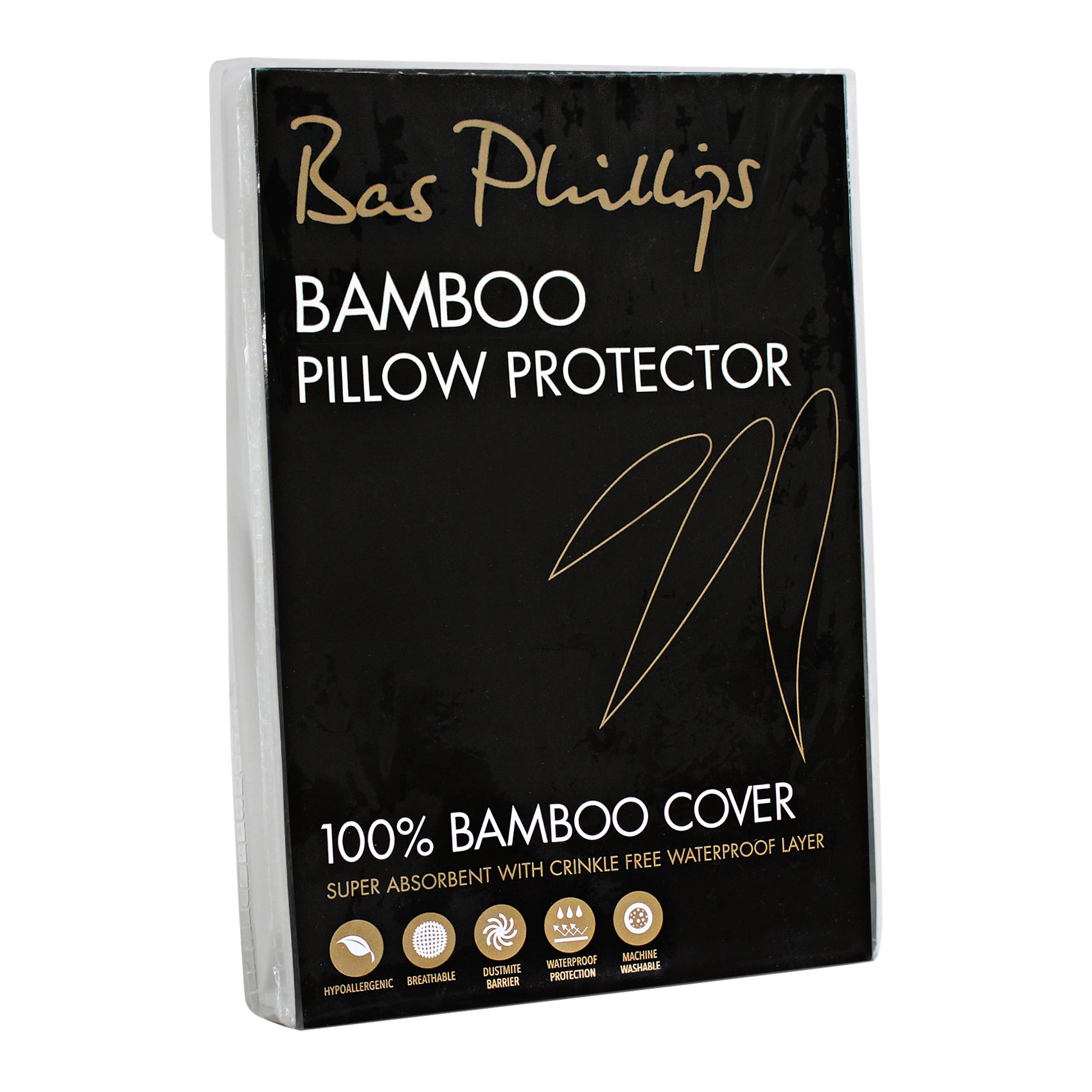 Bas Phillips Bamboo Pillow Protector Home on Darley Mona Vale